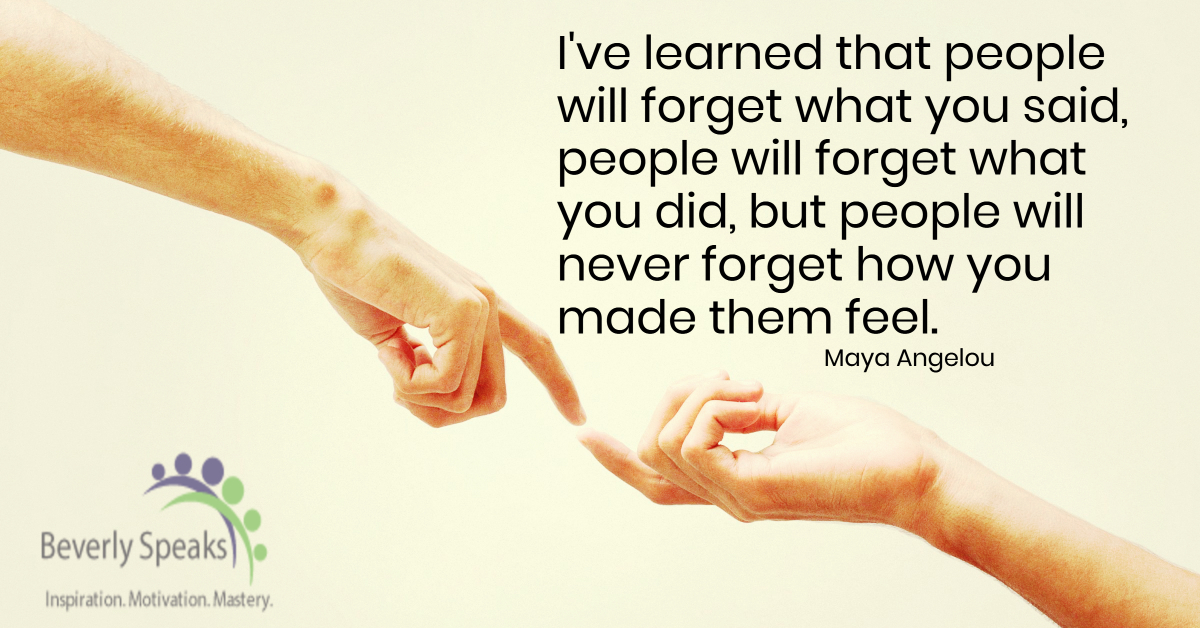 Everyone Communicates – Few Connect – Beverly Speaks